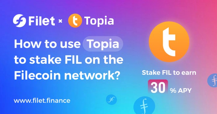 How To Use Topia To Stake Fil At Filet On Filecoin Network Filet